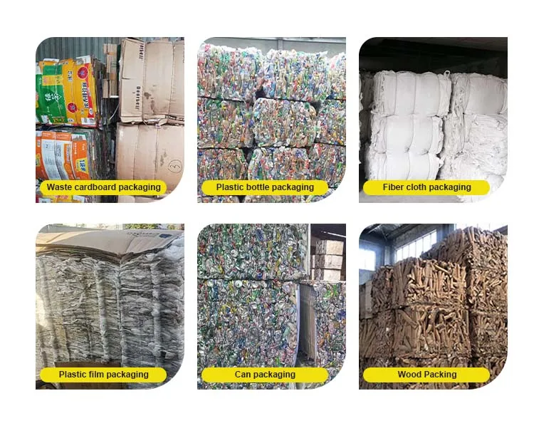 10T 20T Vertical Hydraulic Baling Press for Waste Paper