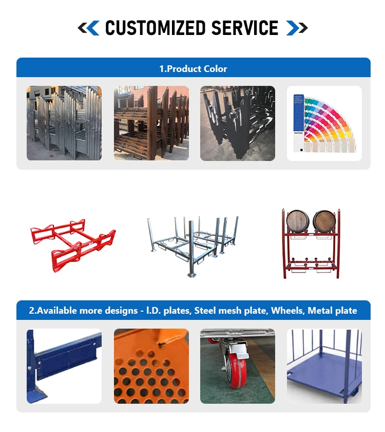 Heavy Duty Stackable Oil Drum Barrel Racks - Durable & Versatile