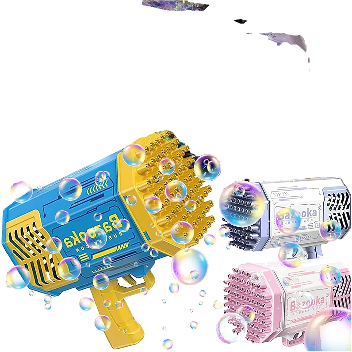 Factory Outlet Customization Automatic Bubble Maker 69 Holes Bazooka ...