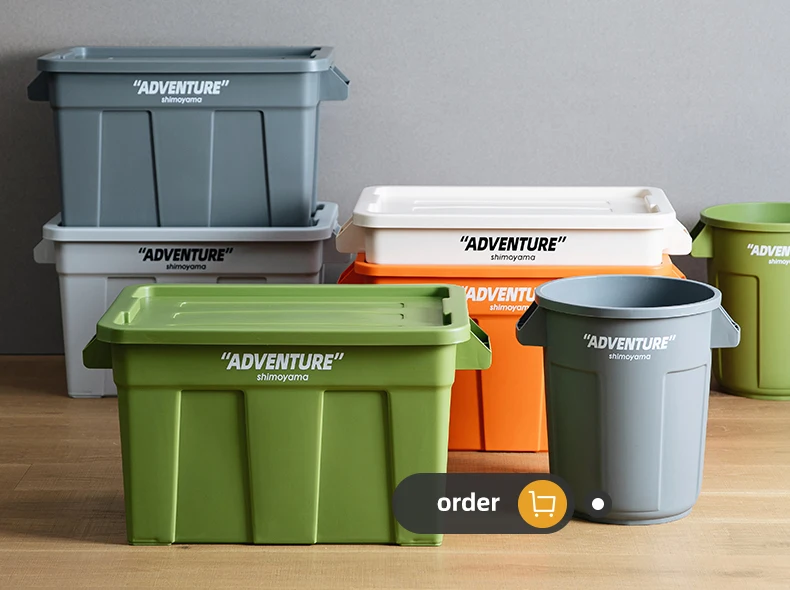 Shimoyama 74l Outdoor Camping Industrial Design Box Crate Utility Box ...