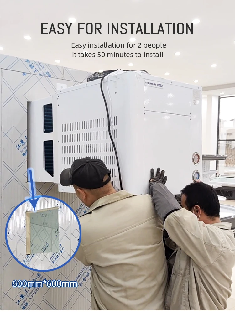 Wall Mounted Monoblock Condensing Unit For Small Cold Room With Van ...