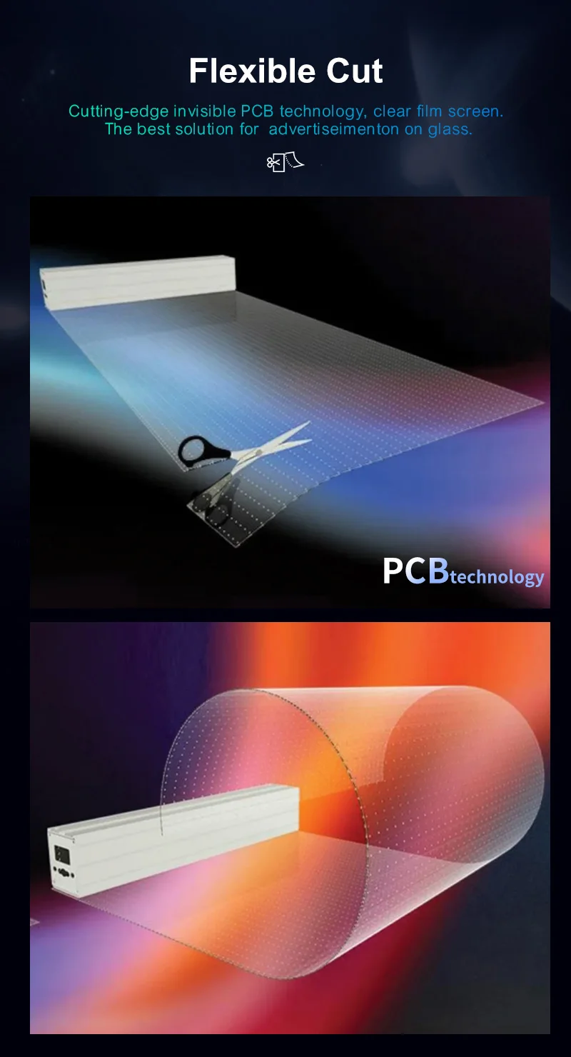 Flexible Curve Led Panel Screen Display Screen Soft Vertical Flexible ...