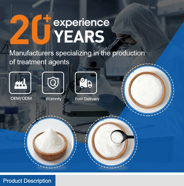 Water Treatment Plant Chemicals Cationic Polyacrylamide Cpam Powder ...