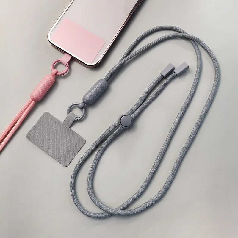 Universal Colorful Long Nylon Crossbody Mobile Phone Lanyard Adjustable ...