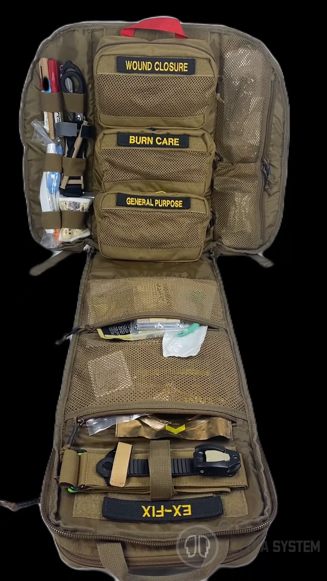 Combat Medical Kit Backpack Tactical Backpack Rucksack For Men's Bag ...