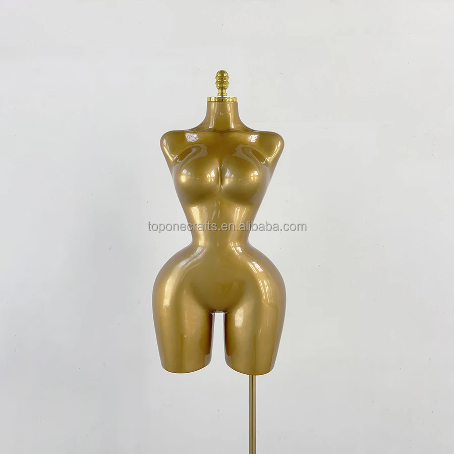 Curvy Female Plus Size Manikin BBL Dress Upper Body Dummy Big Butt Big ...