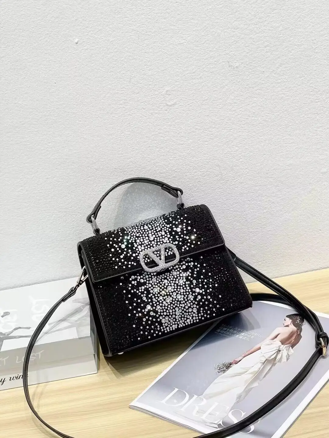 Women Crystal Handbag Saudi Arabia Hot Sales Women Handbags Ins Lady ...