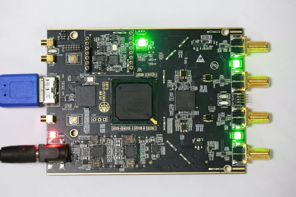 70mhz 6ghz SDR RF Development Board - Compatible with USRP-B210