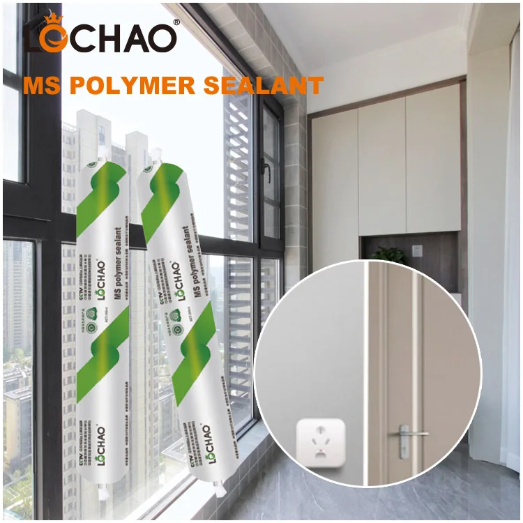 Strong Bonding Strength Ms Adhesive Weatherproof Paintable Ms Polymer Sealant For Construction ...