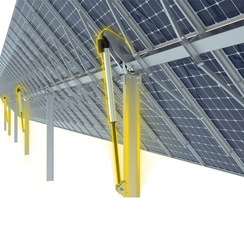 Panel Trackers System Solar Panel That Follows The Sun Single Axis ...