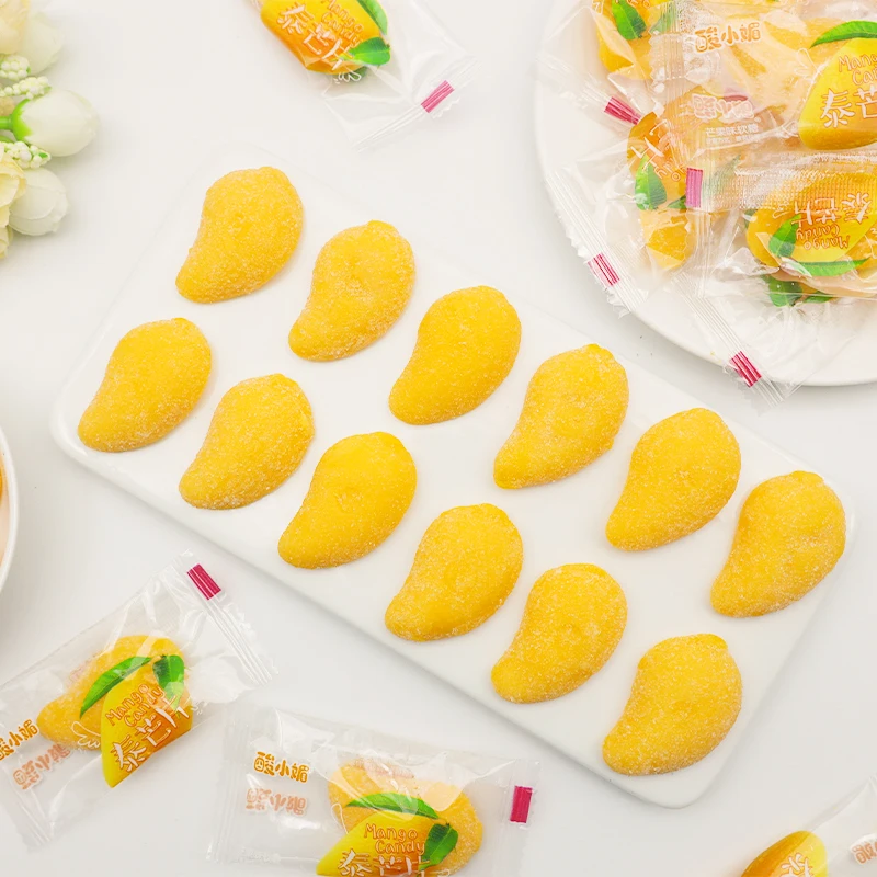 Mango Gummies Between-meal Nibbles Sweet Candies And Sweets Candied ...