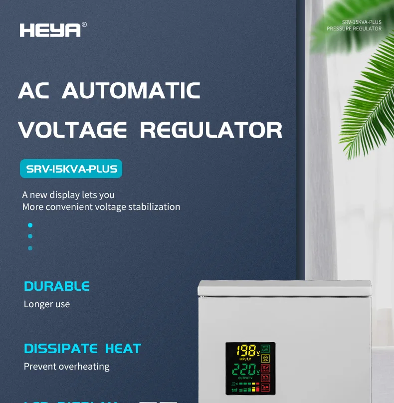 15kva Power Manager Single Phase Relay Type Voltage Stabilizer 220v ...