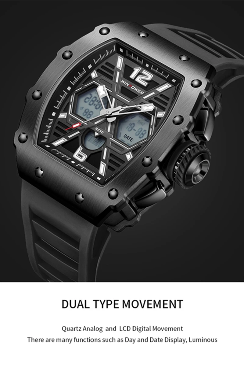 WIN POWER 2024 Men's Watches - Luxury Quartz & Digital
