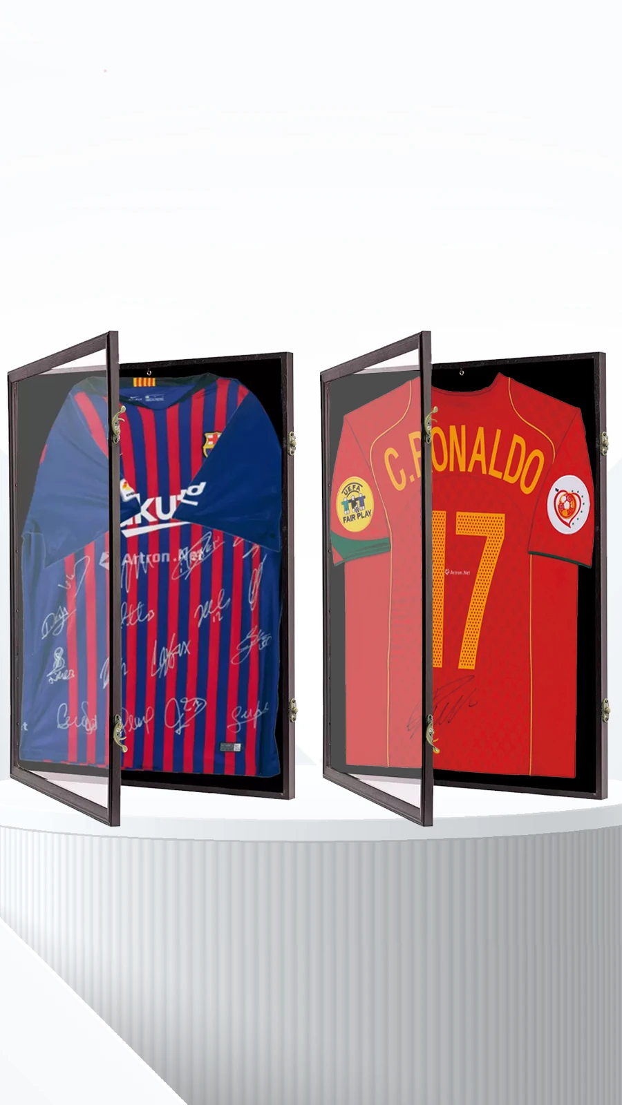 Sports Jersey Frame Display Case Lockable Jersey Display Frame With 98% ...