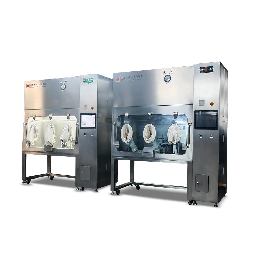 HJCLEAN Sterile Negative Pressure Isolator Laboratory Cell Culture ...