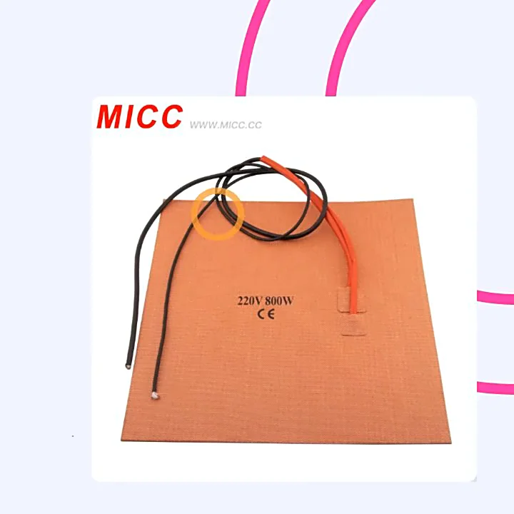 Flexible Different Shapes Silicone Rubber Heaters Heating Pad Mat ...