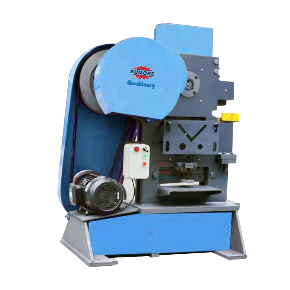 Multifunctional Hydraulic Iron Worker Machine Combined Punching and ...