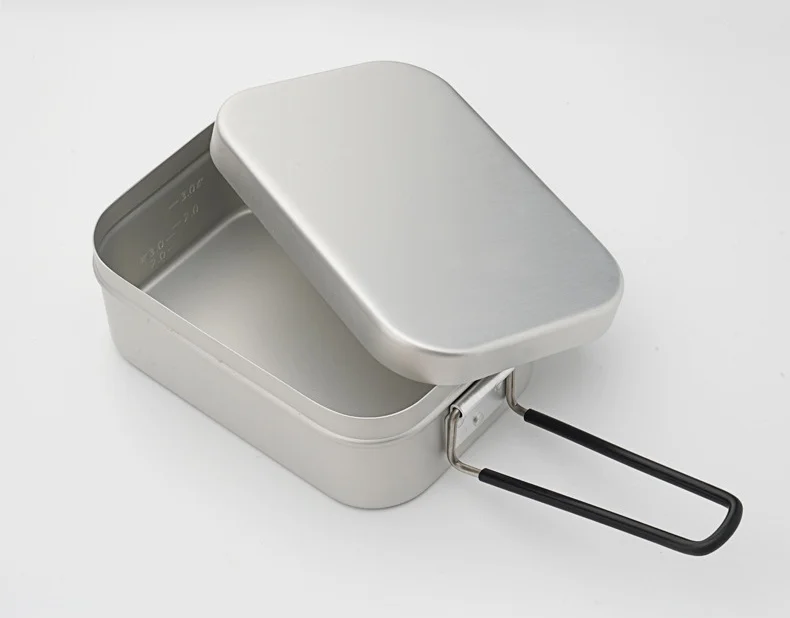Aluminum Lunch Box Outdoor Camping Portable Aluminum Lunch Box - Buy ...