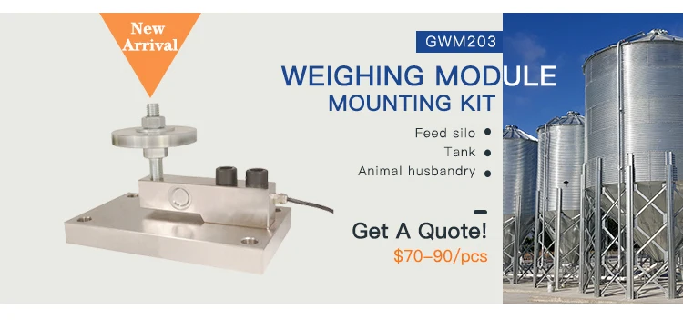Gwm203 Tank Silo Alloy Steel Weighing Sensor Load Cell Module Kits ...