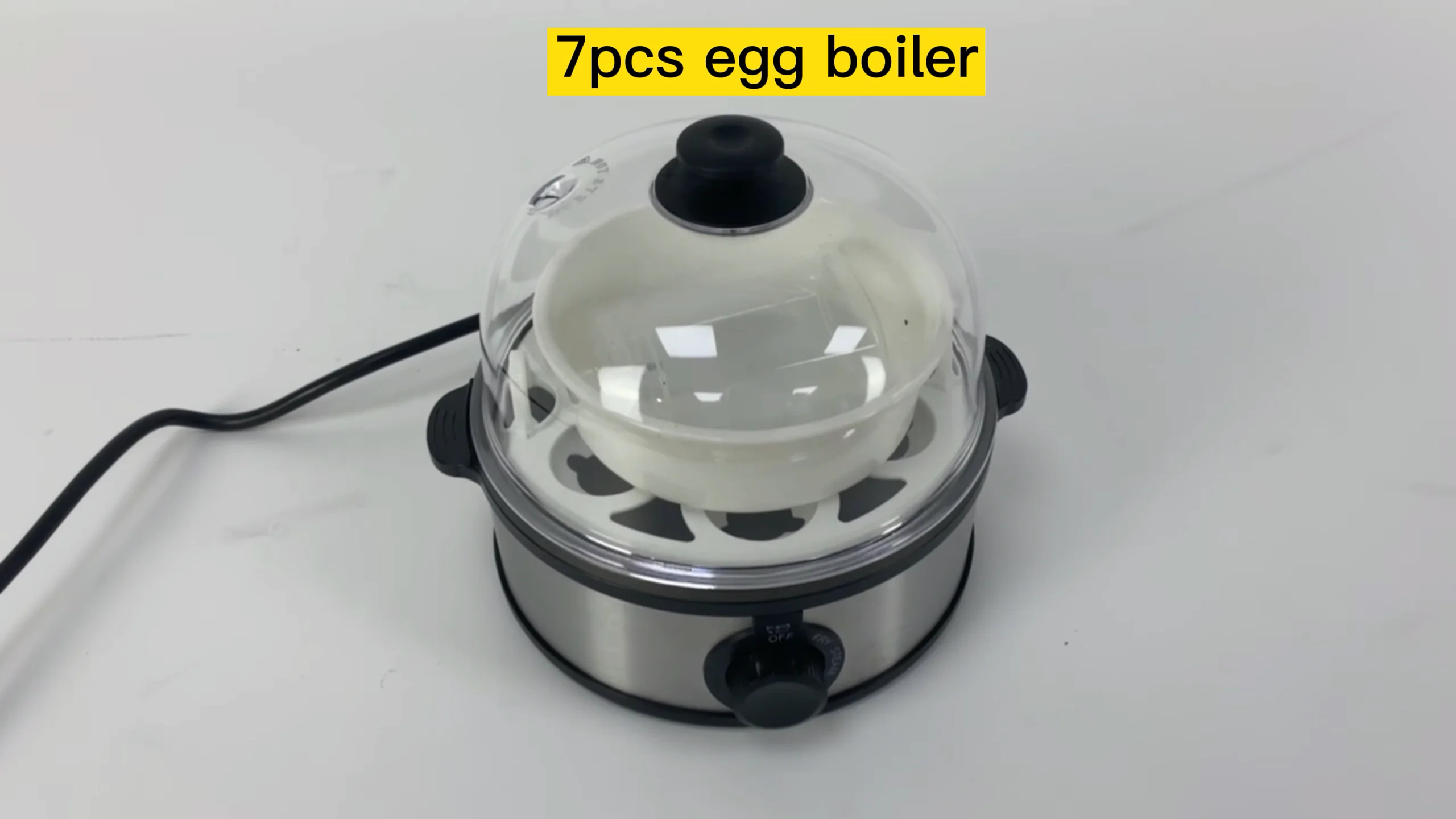 Egg Cooker Food Heating Steamer With Two Layers 14 Eggs Capacity ...