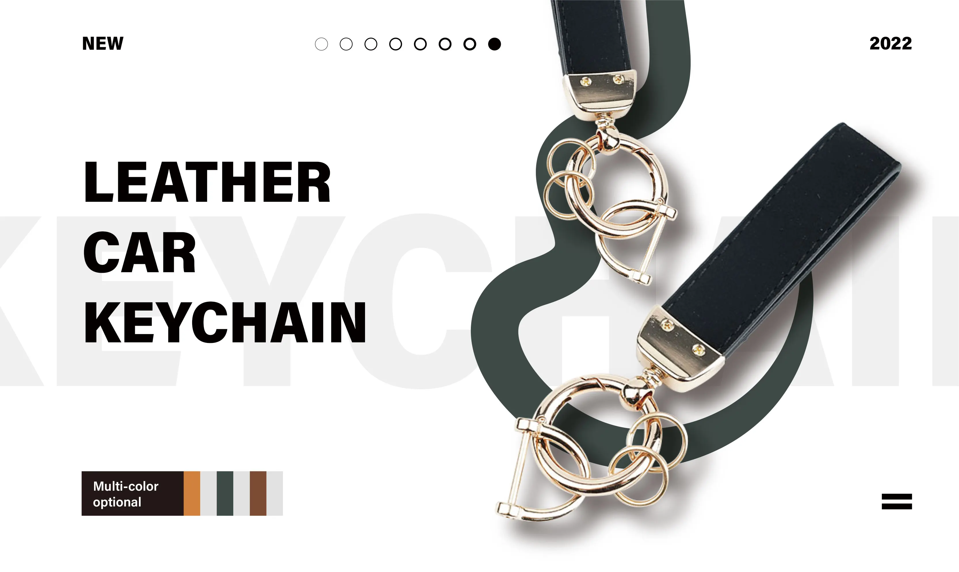 Customizable PU Leather Keychains - Perfect for Promotions