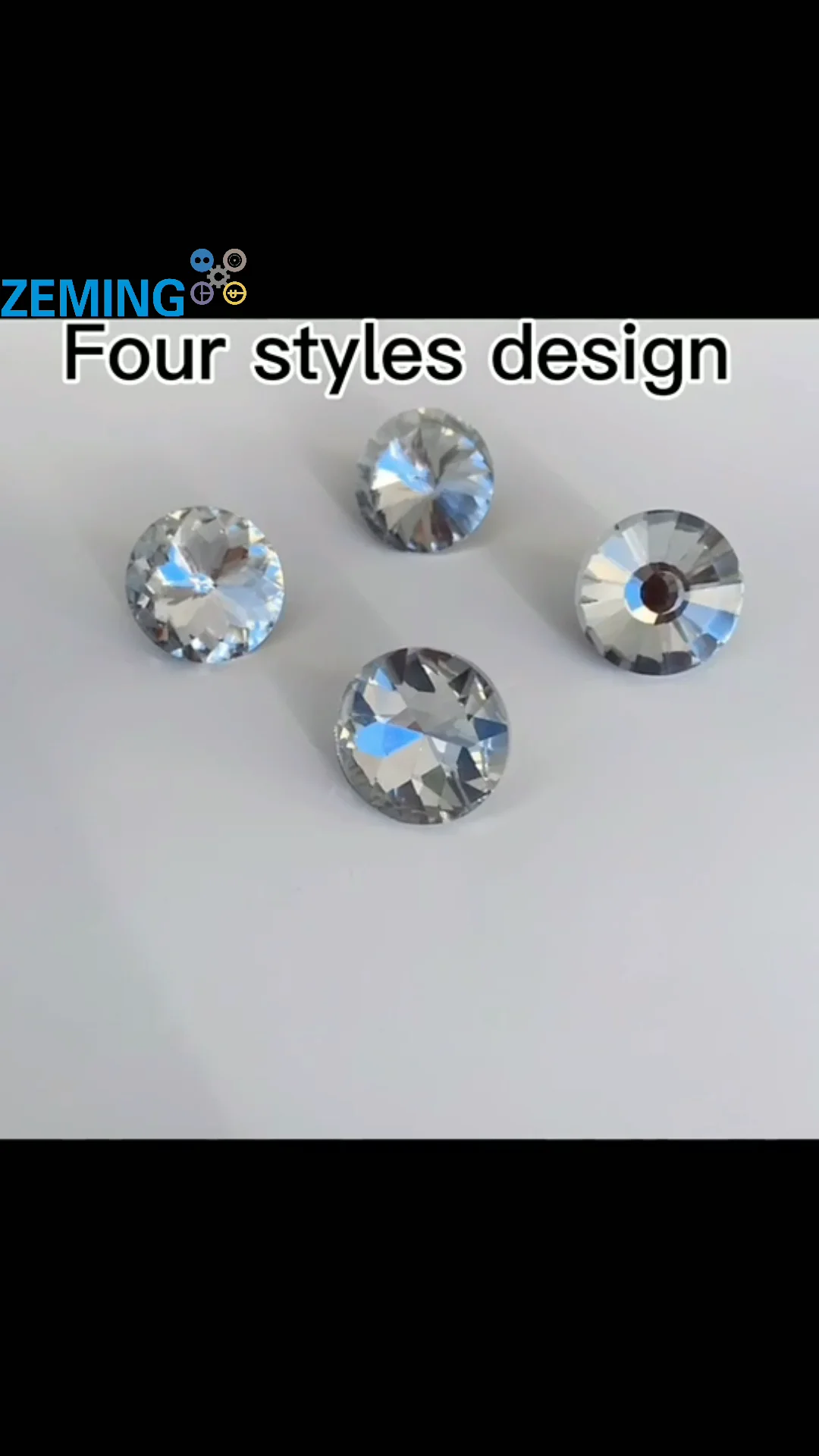 Decor Accessory Crystal Glass Sofa Buttons For Furniture Decoration ...