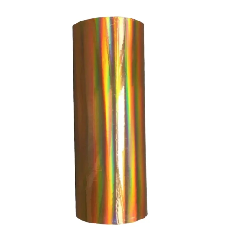 PET Material Golden Silver Holographic Cold Foil for Digital Print ...