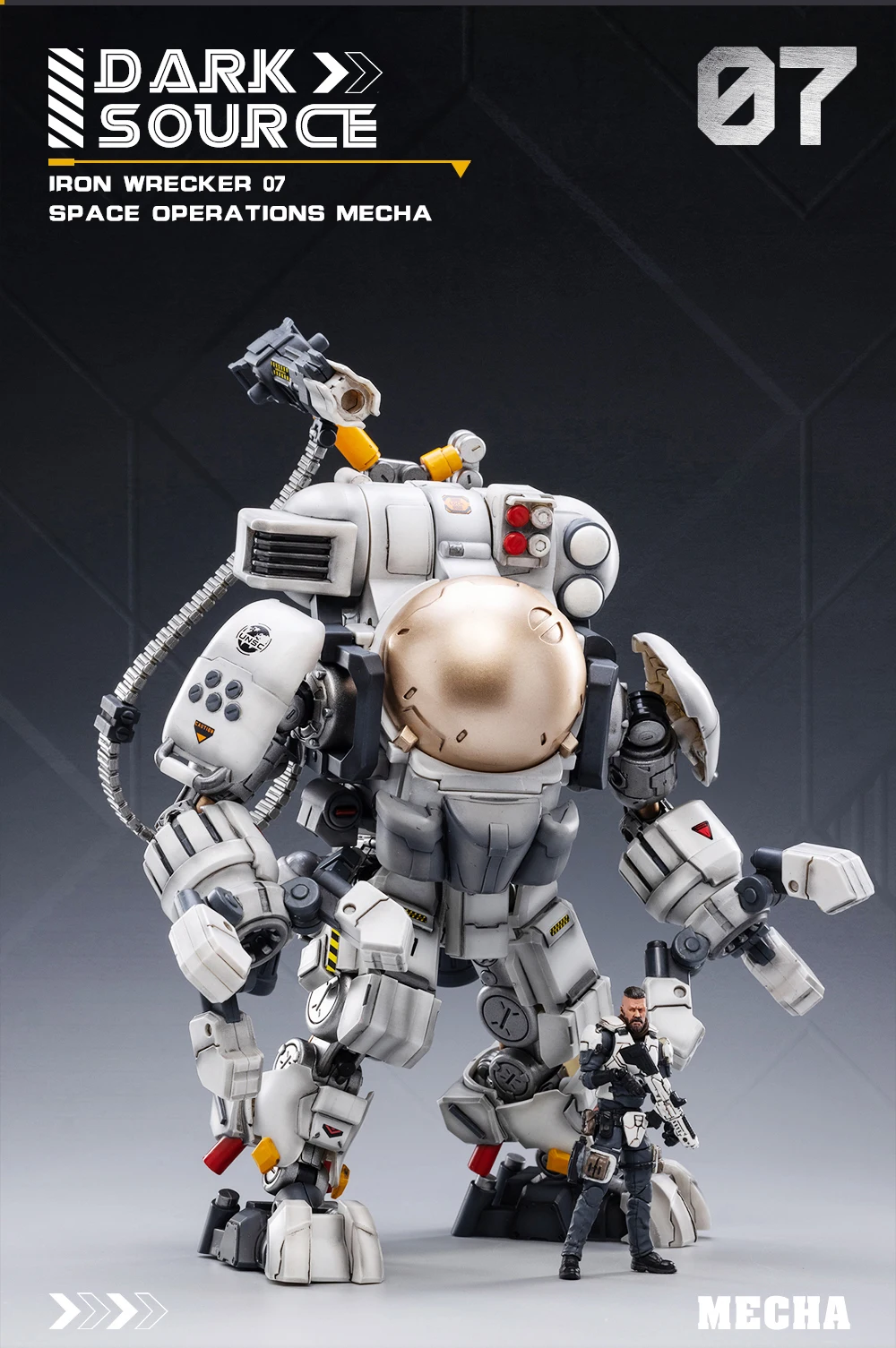 JOYTOY Iron Wrecker 07 Space Operations Mecha Action Figure