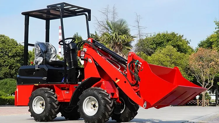 Wholesale Mini Loader Earth-moving Machinery 1.7 Ton China Mini Wheel ...