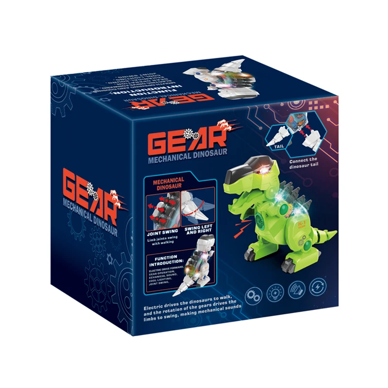 Educational Shark and Dinosaur Gear Toys - Fun & Learning