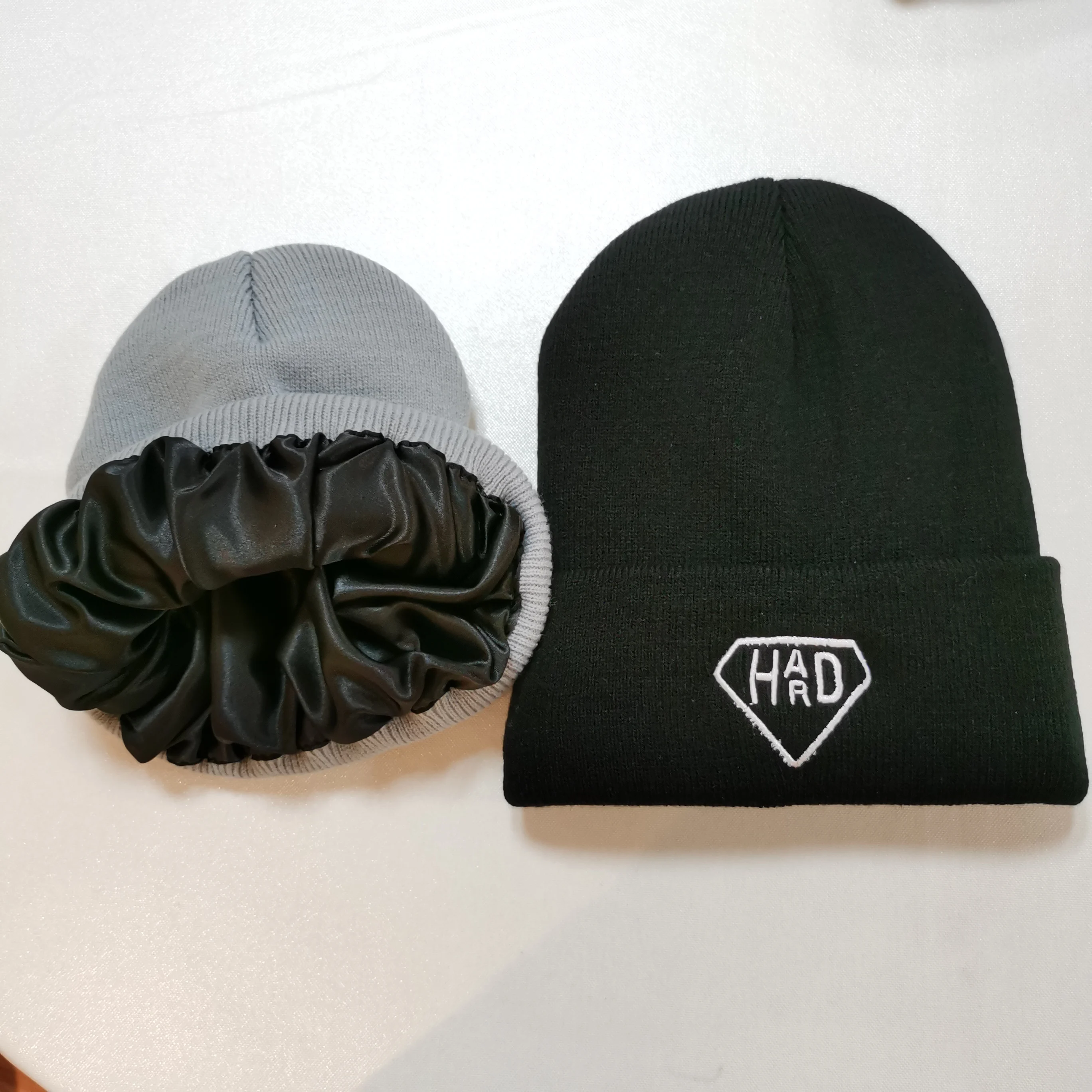 Beanie with Satin Lining - Warm Winter Hats Customized