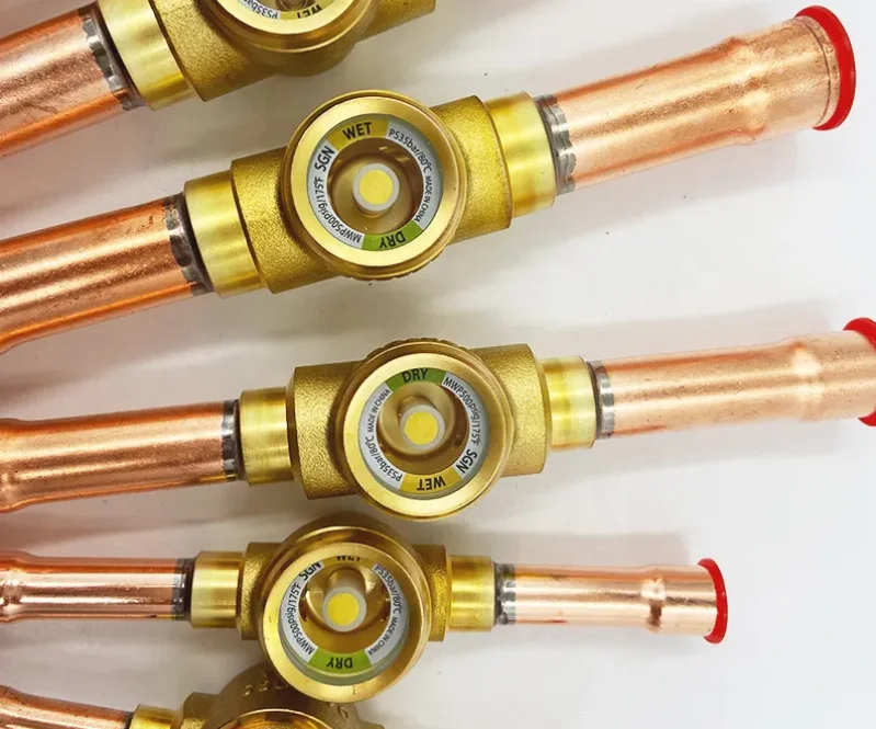 Refrigeration Air-conditioning Brass Sight Glass With Welding ...