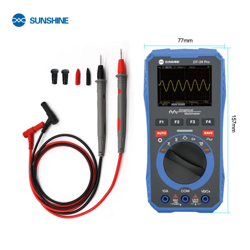 SUNSHINE DT-24 Pro Oscilloscope Multimeter - Versatile & Reliable