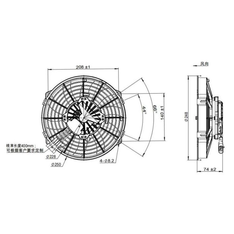 Spal Brushless Axial Fan 24v Va113-bbl506p/r/a/n-94a Wlnf2209b - Buy ...