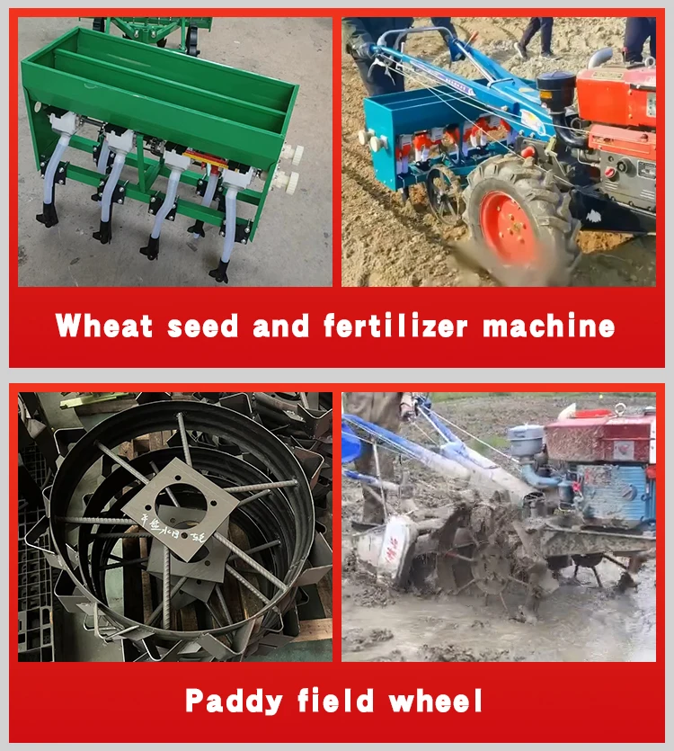 18HP Disc Harrow Hand Plough Diesel Machine Mini Motorcultor