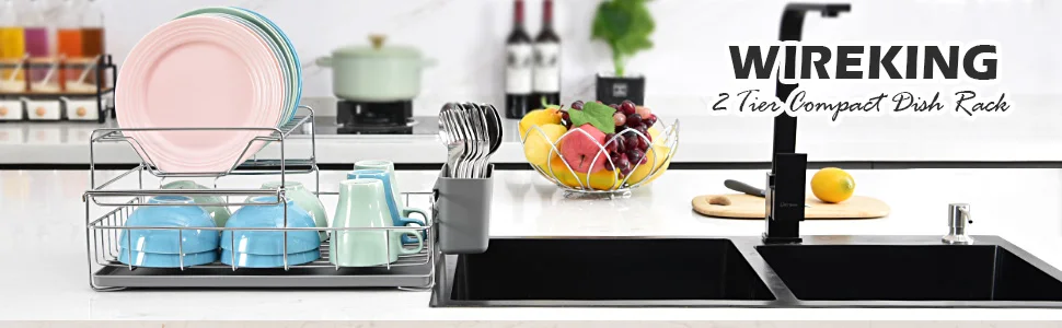WIREKING Dish Drying Racks - Durable & Versatile Solutions