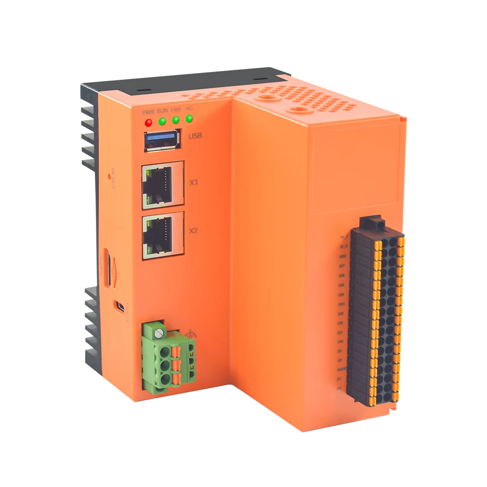 OpenEmbed Multi I/O Ports Industrial PLC Controller Modbus TCP Ethernet ...