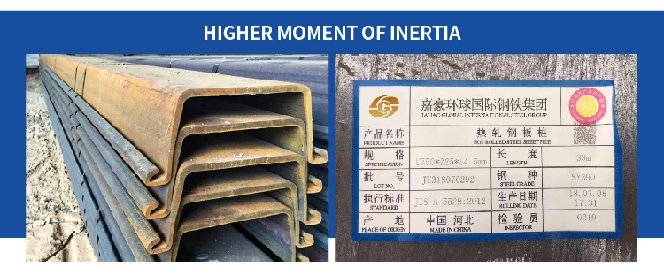 Jis A5523 Astm A328 Jis A5528 Carbon Steel Type 2 Cold Formed Steel ...