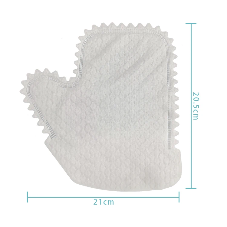 Eco-friendly Dry Cleaning Wipe Gloves - Disposable Mittens