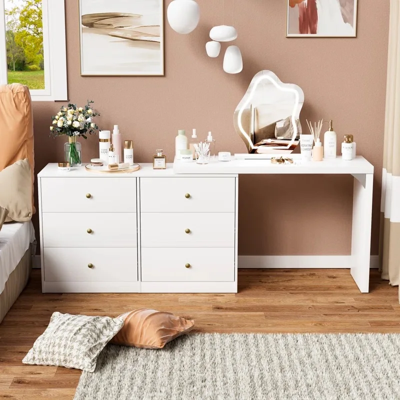 Modern Luxury Makeup Dresser Vanity Dressing Table Makeup Dressing Room ...