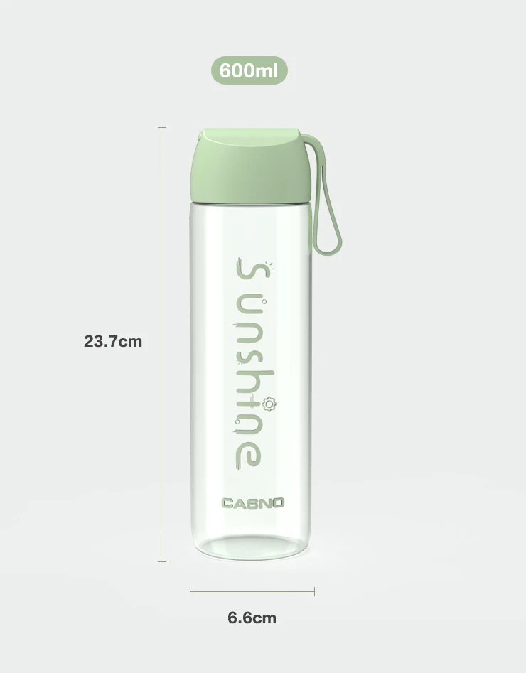 Custom Logo Outdoor Clear Water Bottles - BPA Free