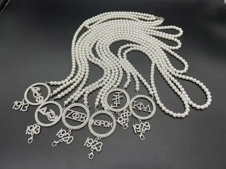 Custom Design Zeta Phi Beta Sorority Greek Lanyard