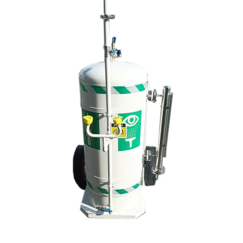 Portable Industrial Eye Washer Emergency Steel Eye Wash Shower With ...