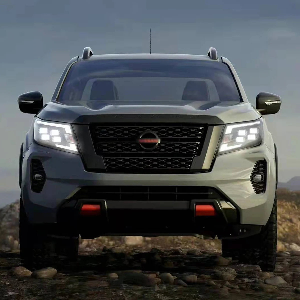 Car Conversion facelift Bodykit For Nissan navara 2016-2019 Upgrade To ...