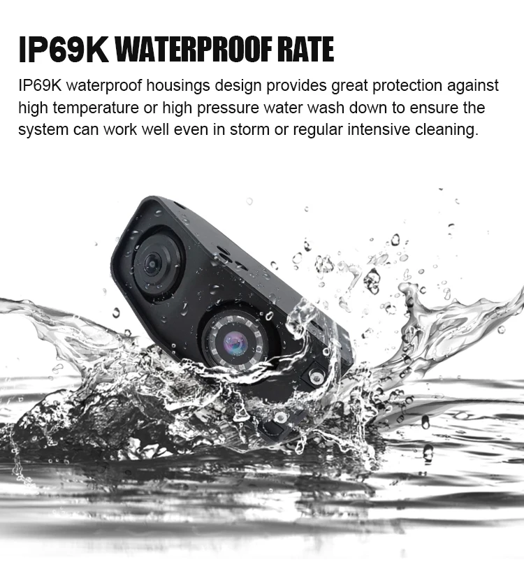 Mcy 12.3 Inch Ece R46 Blind View Detection E-side Mirror Rearview Mirror For Heavy Duty Truck ...