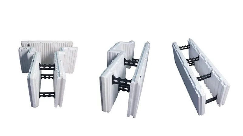 Pif Permanent Insulation Construction Formwork 8" Icf Block Insulated ...