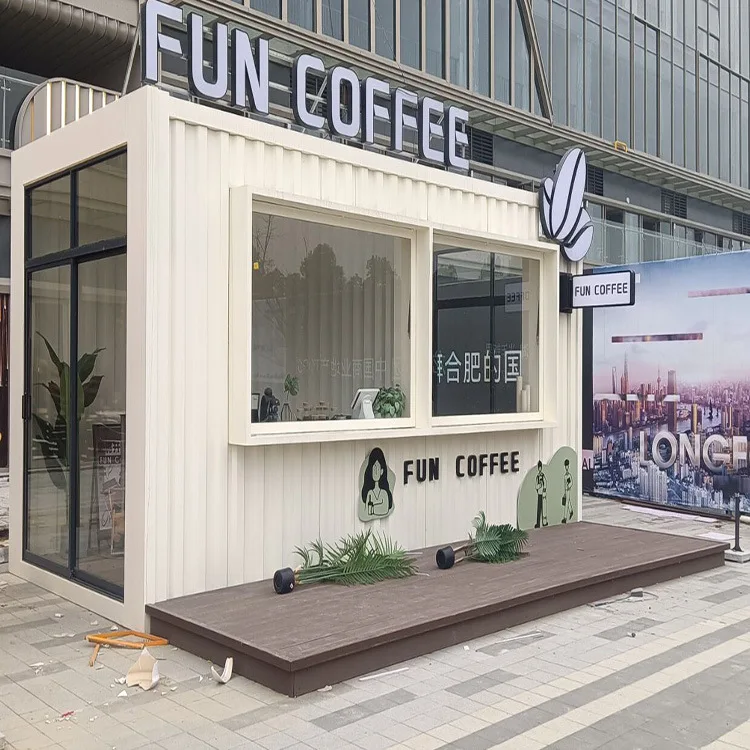 Modern Chinese Modular Shipping Container Cafe Containers for Sale in ...