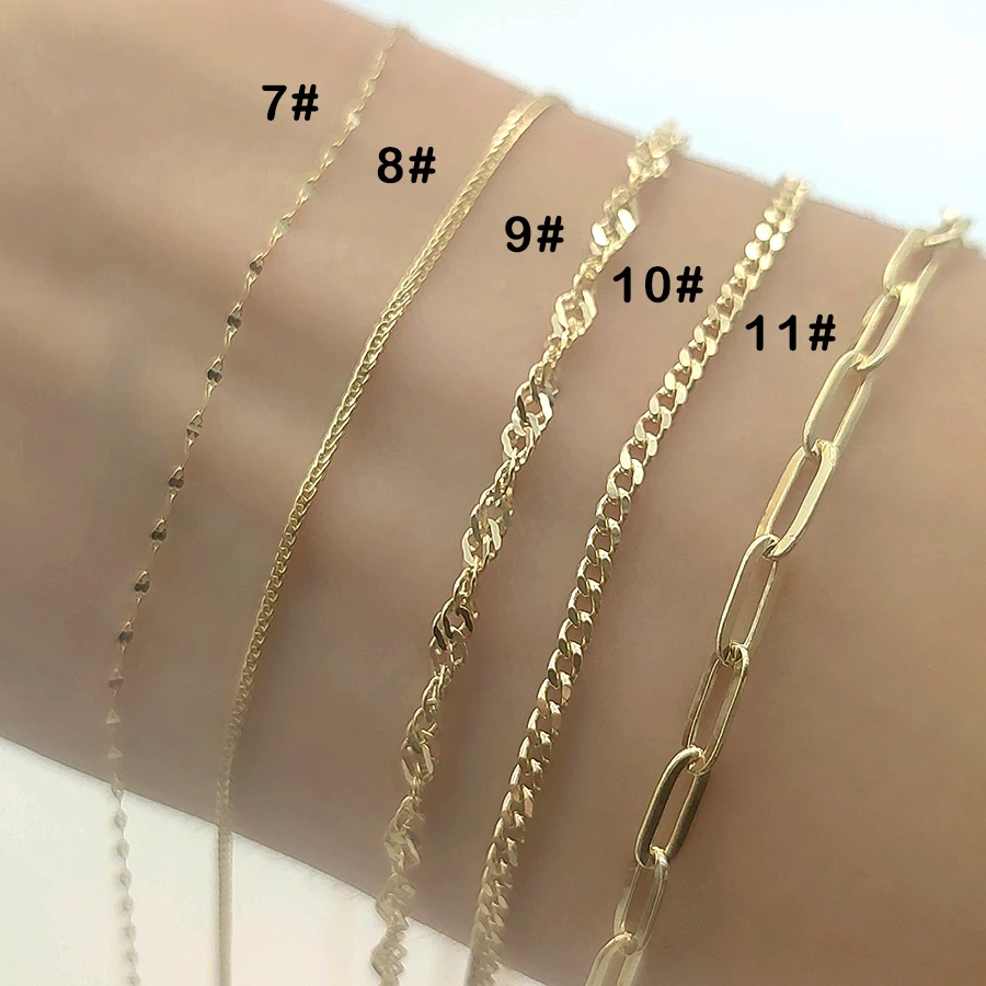 Shop Our Fine Au585 Real Gold Necklace - Solid 14K Pure Gold Chain