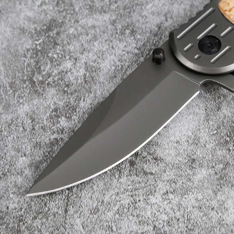 The New High-hardness Sharp Folding Knife Self-defense Camping Folding ...