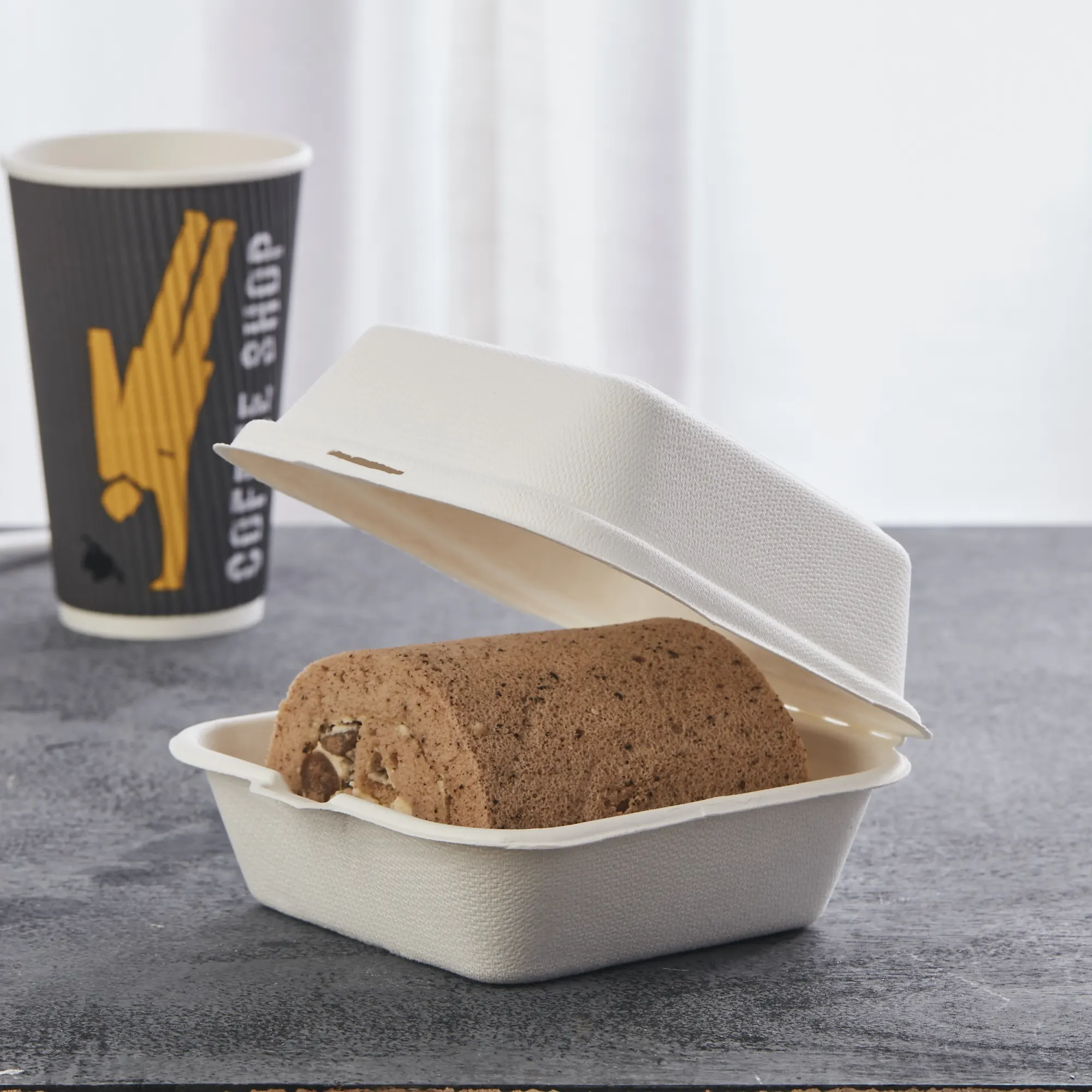 Custom Biodegradable Burger Boxes - Sustainable & Versatile